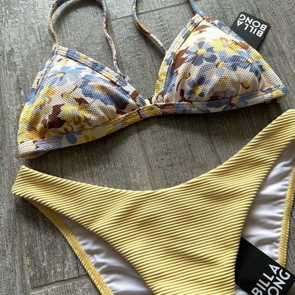Billabong | Swim | Billabong Hula Moon Ivy Triangle Tanlines Hike Set ...